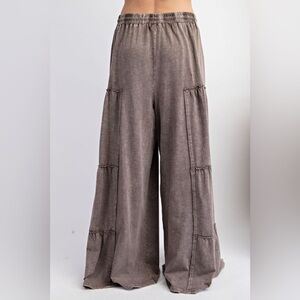 easel | Pants & Jumpsuits | 36 Easel Comfy Tiered Wide Leg Pants | Poshmark